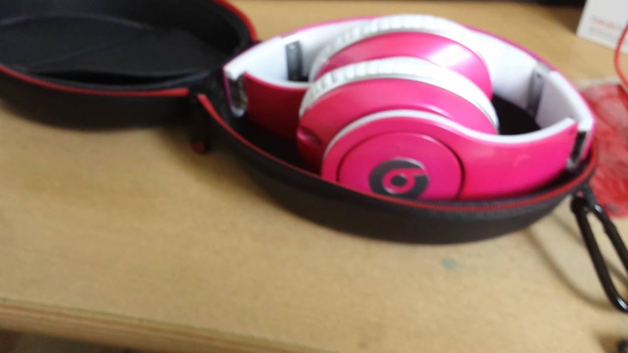 Beats Studio Pink Fake Beats Unboxing - YouTube
