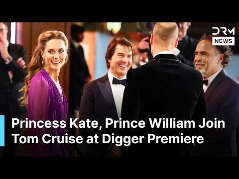 Princess Kate, Prince William Join Tom Cruise at 'Digger' World Premiere in London | AA1N