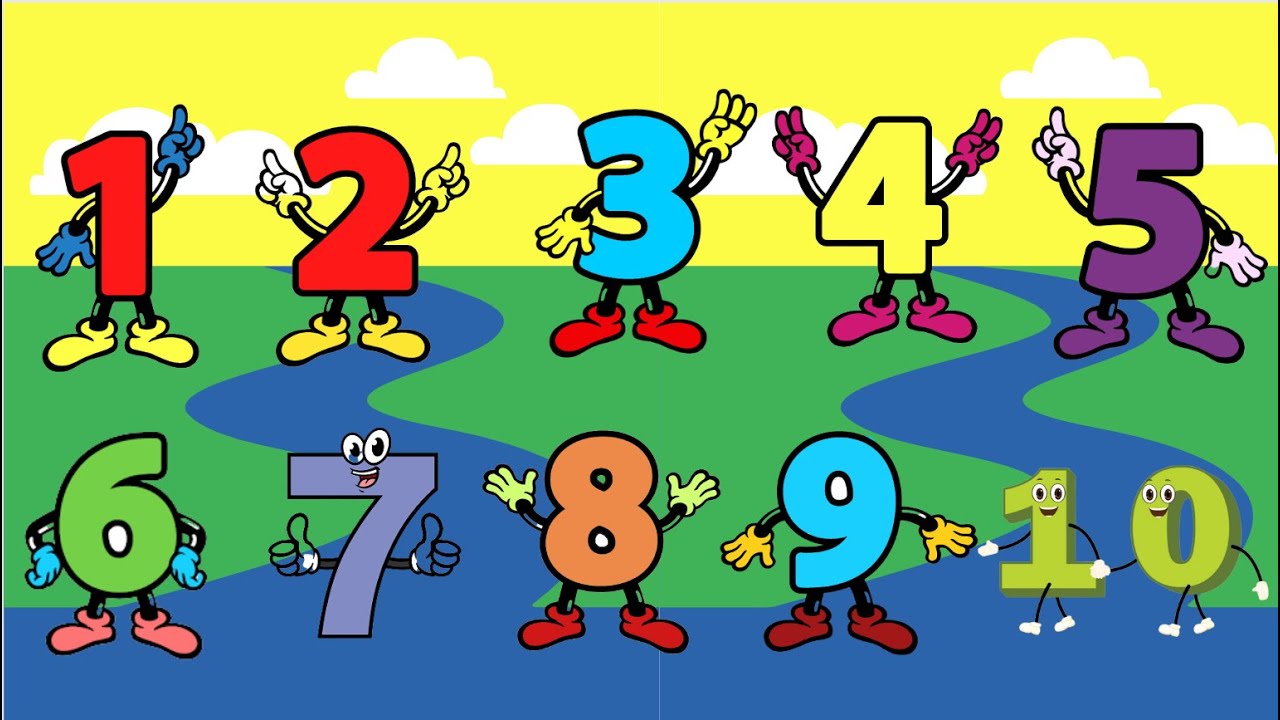 Counting 1-10 Song | Number Songs for Children - YouTube