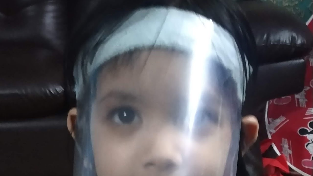 How to make plastic sheet mask - YouTube