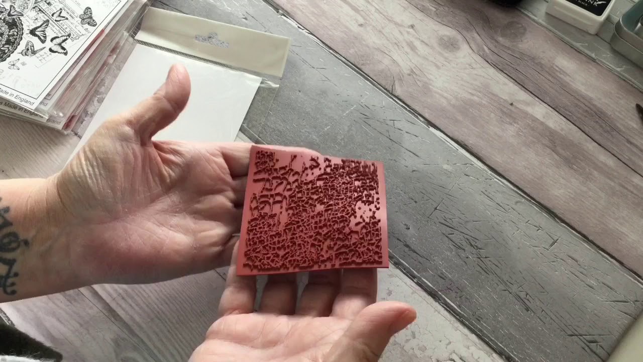 Crafty Individuals Stamps - show and tell! - YouTube