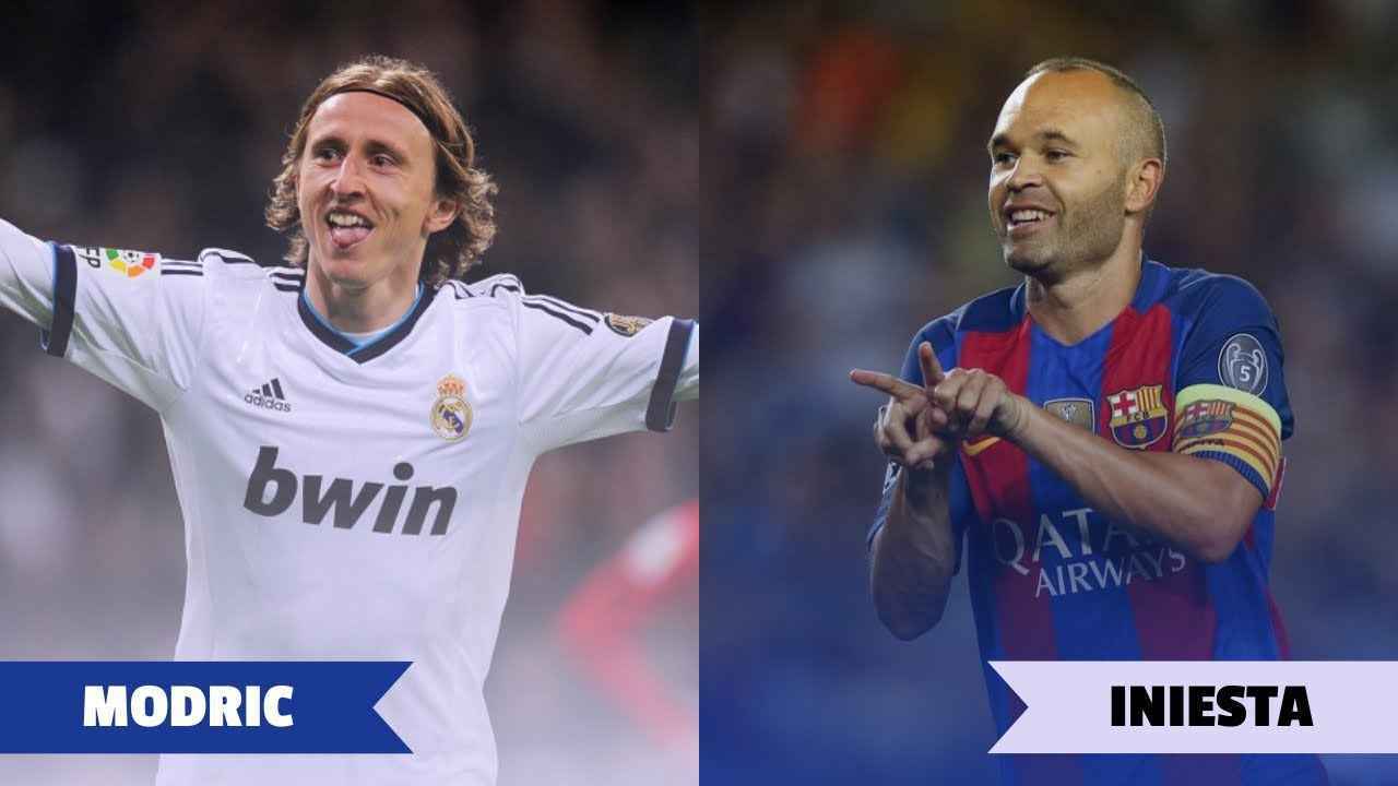 INIESTA VS MODRIC ; RIVAUX #9 - YouTube