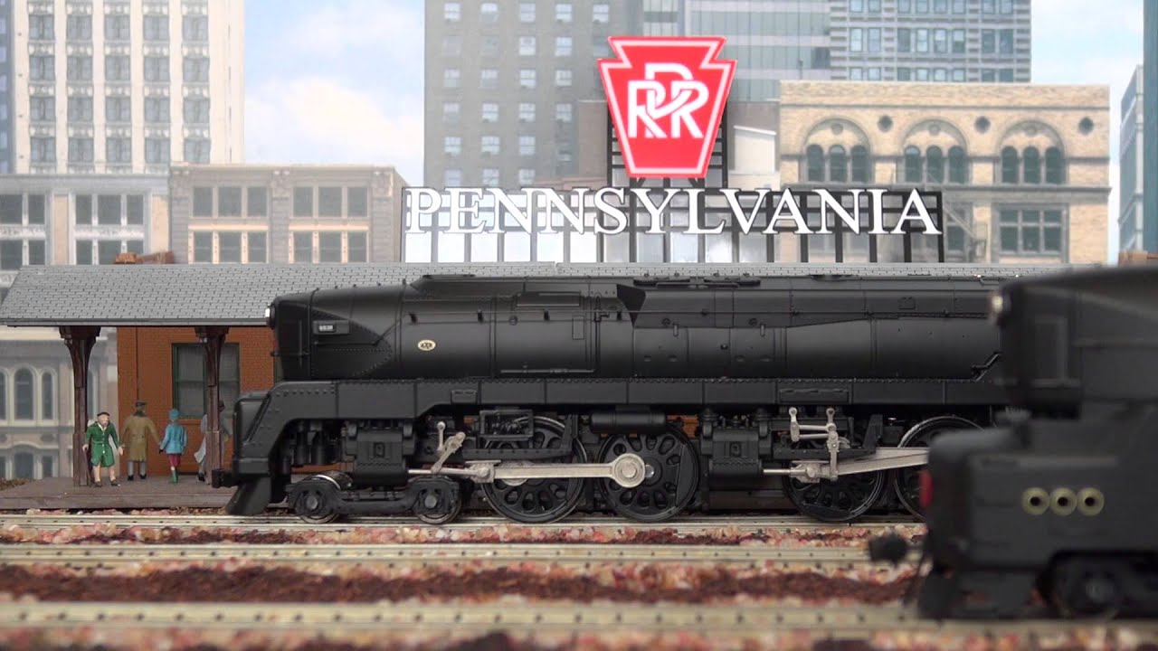 Pennsylvania I love duplex steam engine PRR - YouTube