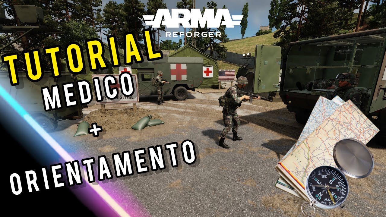TUTORIAL ARMA REFORGER - Guida sistema di guarigione + orientamento!!! (Ps5-ITA) - YouTube