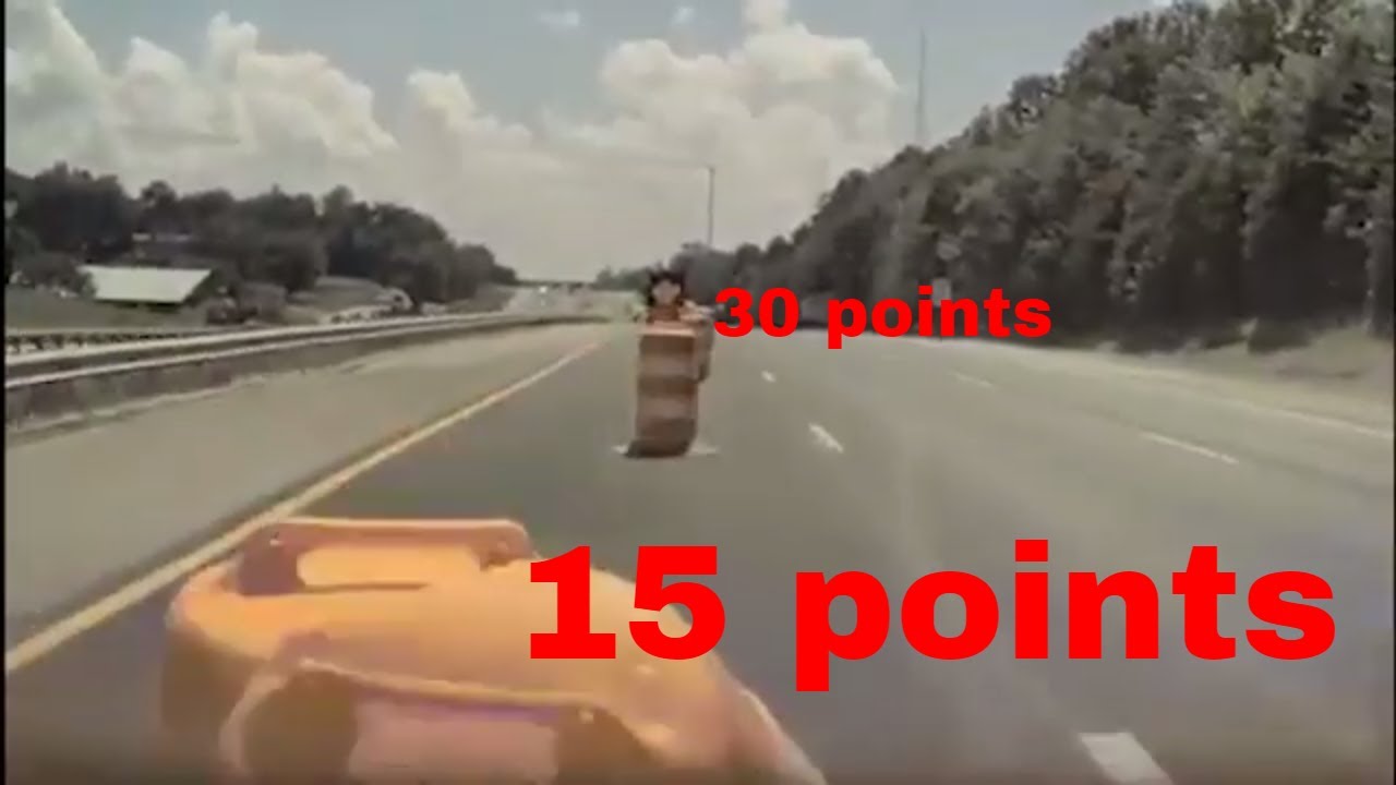 Autopilot or Driver Fail? Tesla plows into cones - Driver Fail - YouTube