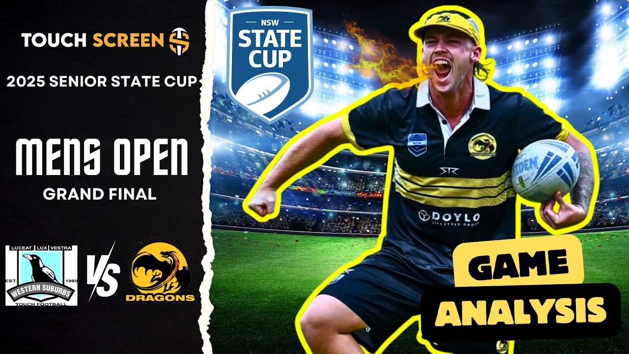 Touch Rugby/Football | GAME ANALYSIS | 2025 NSW State Cup Mens Open ...
