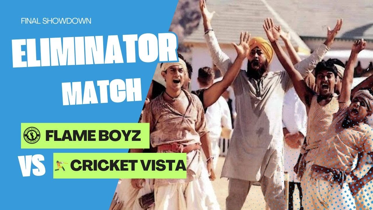 Flame Boyz vs Cricket Vista Eliminator Match Final Showdown - YouTube