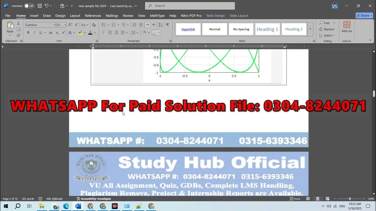 MTH643 Assignment 1 solution Spring 2025, MTH643 Assignment 1 solution 2025, MTH643 Assignment ...