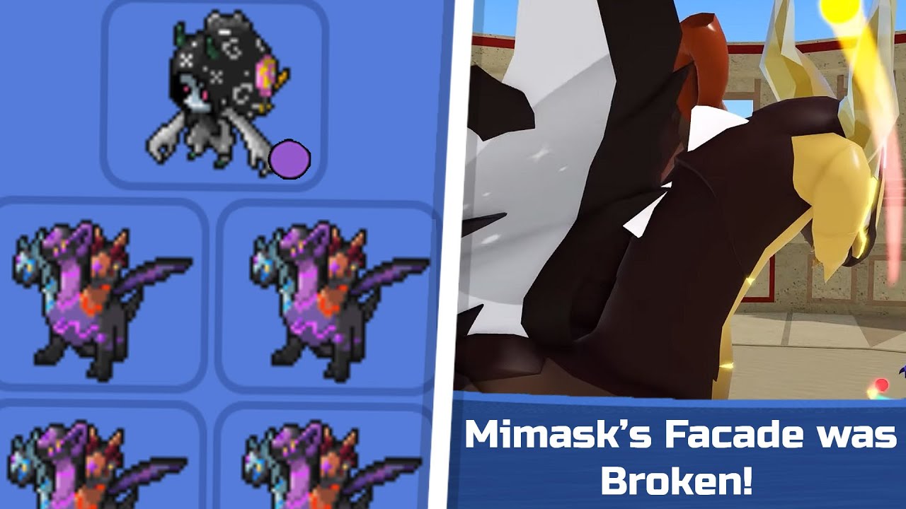 What Happens If.. GLEAM SA MIMASK Uses FACADE In Loomian Legacy! - YouTube