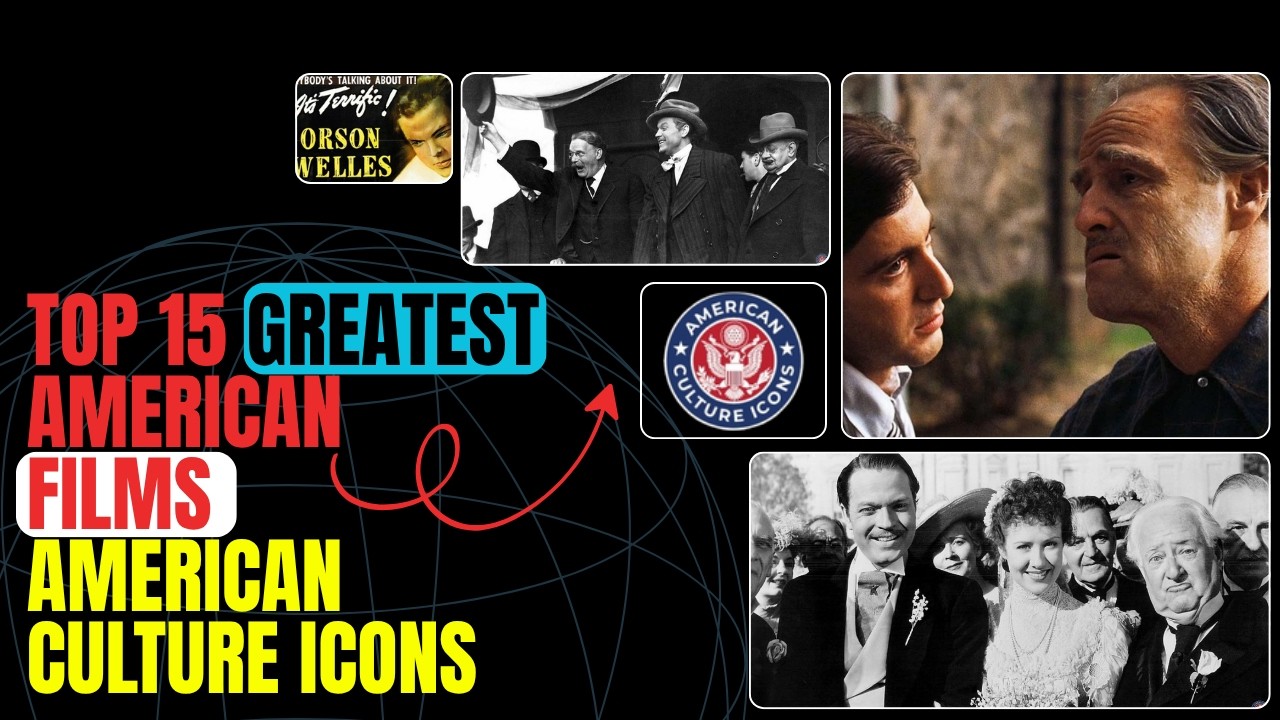 Top 15 Greatest American Films | American Culture Icons - YouTube