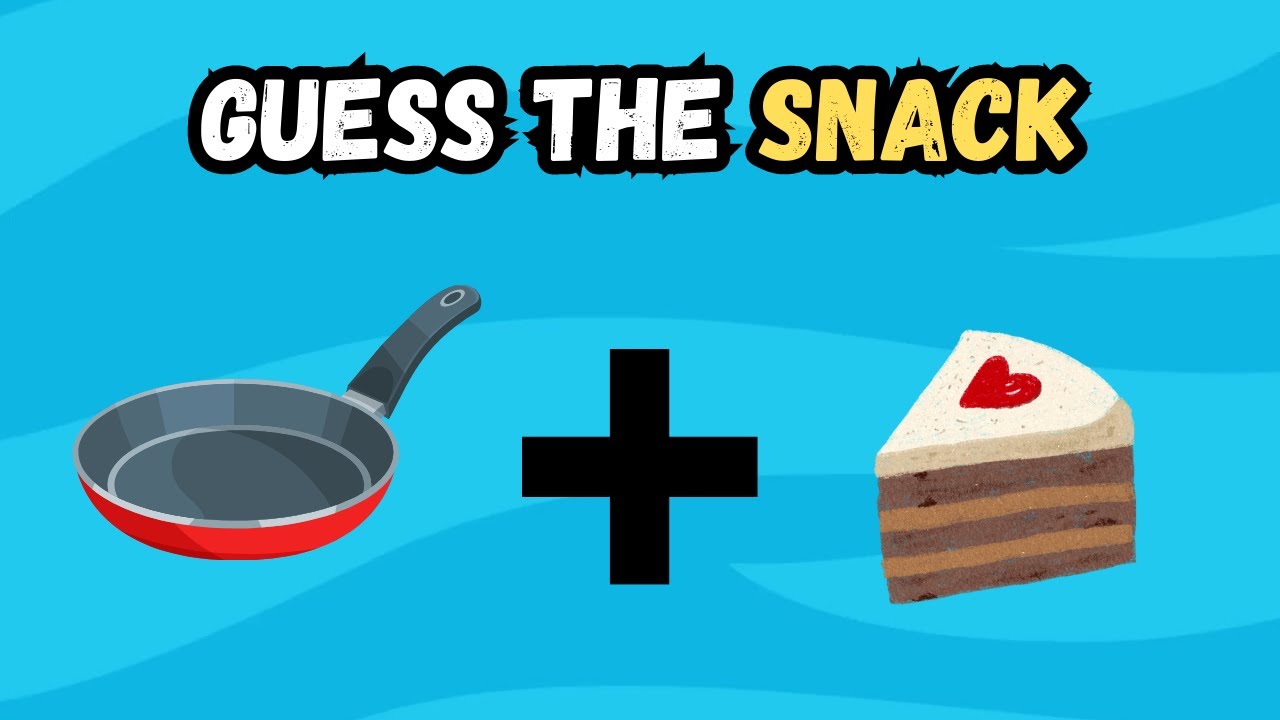 Can You Guess The Snack by Emoji | Quizzcast - YouTube