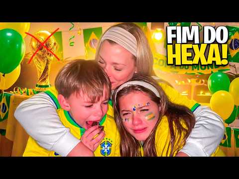 O SONHO DO HEXA ACABOU!! O GABRIEL E HELENA FICARAM MUITO TRISTES!
