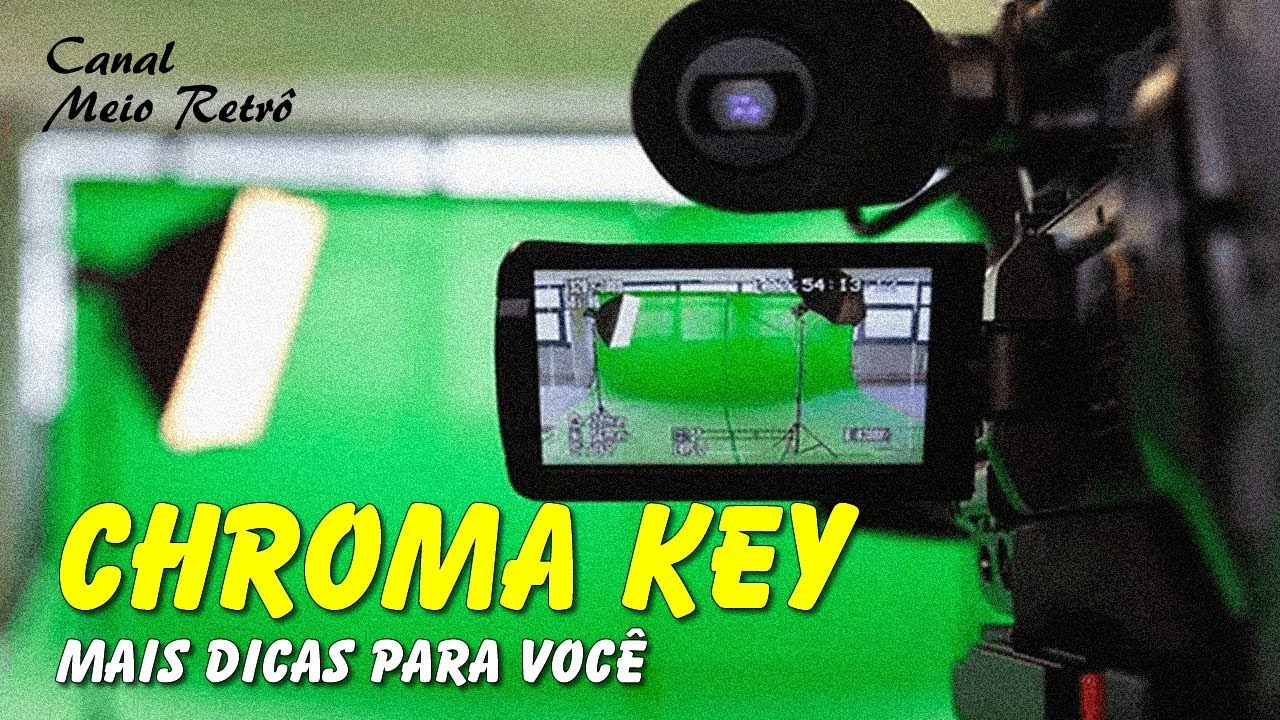 Chroma key - Mais dicas para você - YouTube