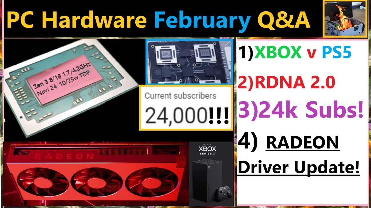 PC Hardware Q&A: February 2020 [24K Subs!!!!] - YouTube