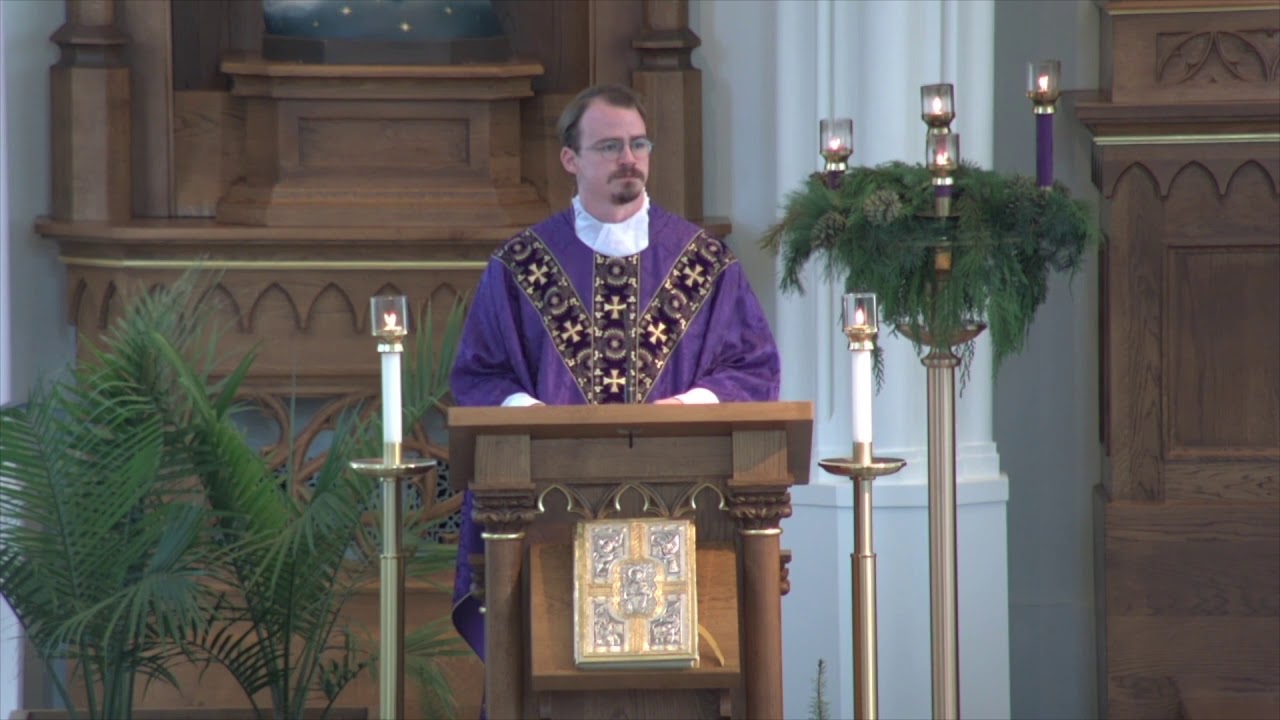 Homily for the 4th Sunday of Advent: Father Robert Duck - YouTube