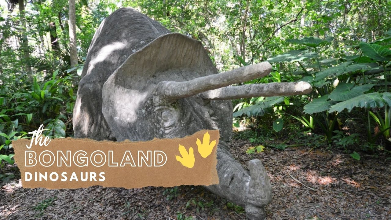 Bongoland Dinosaurs! | Dunlawton Sugar Mill Gardens | Things to do in ...