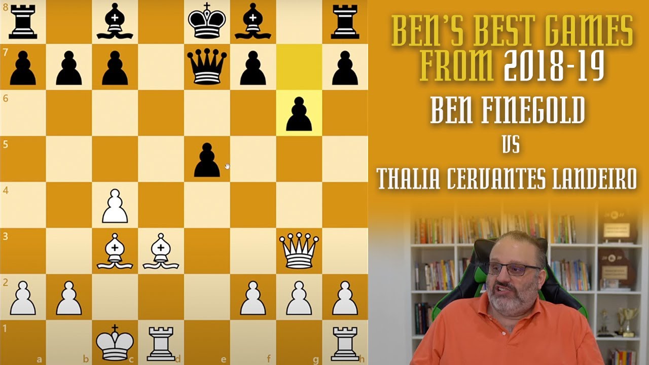 Ben's Best from 2018-2019: Ben Finegold vs Thalia Cervantes Landeiro ...
