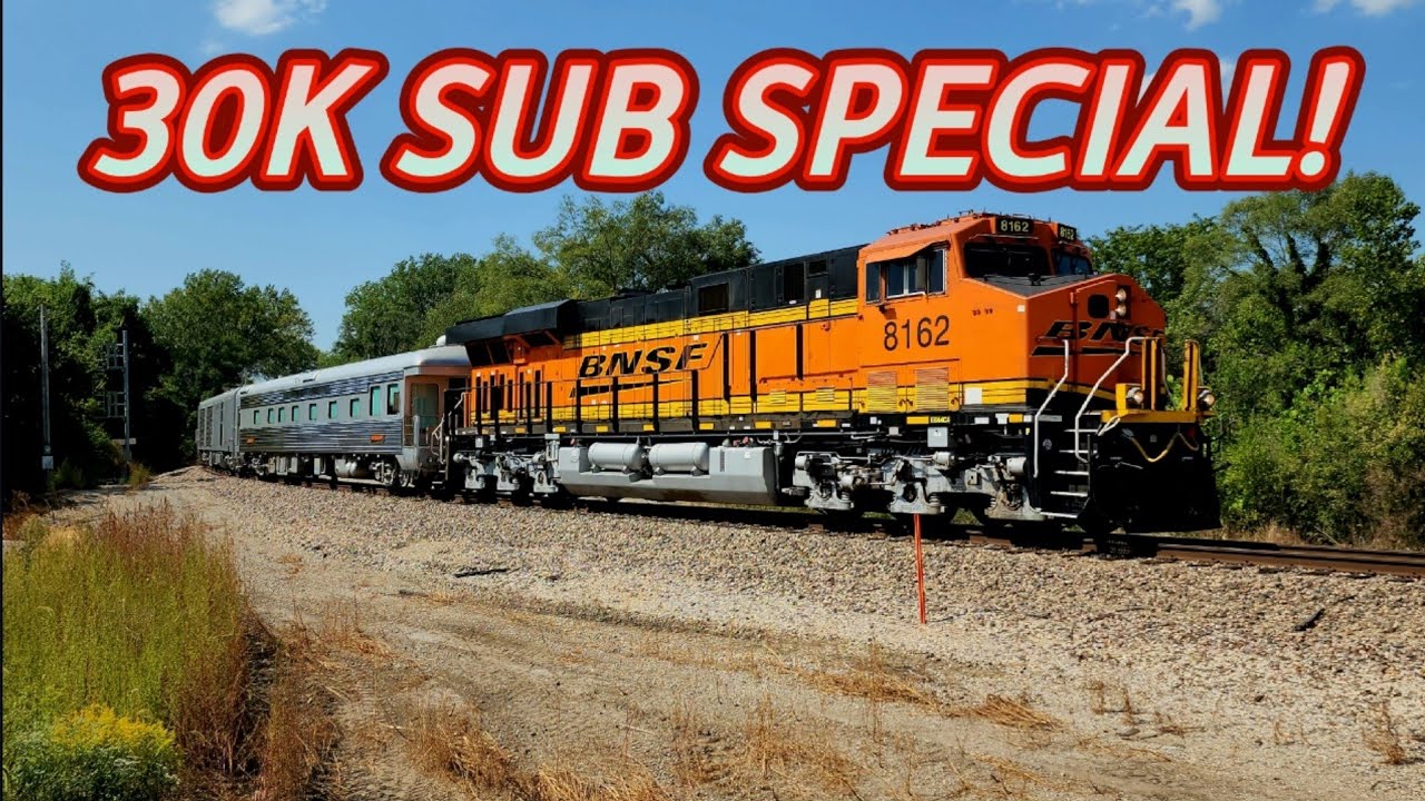 30K SUBS & 30 MILLION VIEWS SPECIAL! A MUST SEE TRAIN VIDEO WITH TOTAL ...
