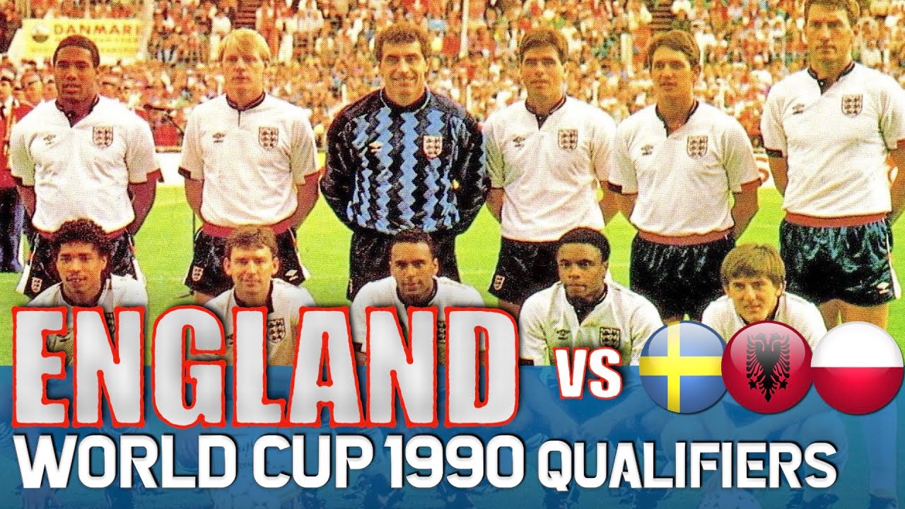 England World Cup 1990 Qualification All Matches Highlights | Road to ...