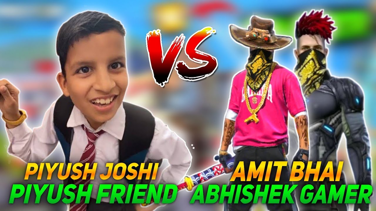 SOURAV JOSHI BROTHER PIYUSH JOSHI 2VS2 CHALLENGE WITH AMIT BHAI & ME😱🤯 ...