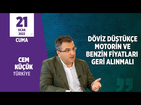 DÖVİZ DÜŞTÜKÇE MOTORİN VE BENZİN FİYATLARI GERİ ALINMALI
