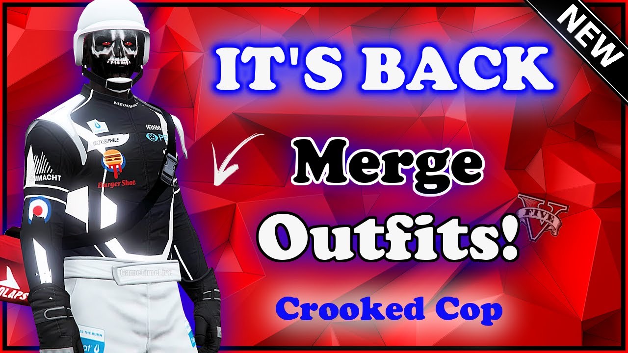 GTA5 I *NEW* MERGING IS BACK! I Crooked Cop Workaround I MERGE ANY ...