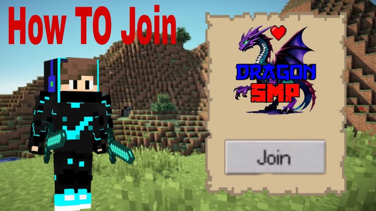 How to Join Dragon SMP Private SMP Gamingskeletone 2.0 - YouTube