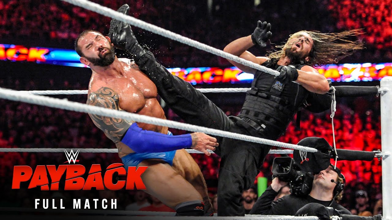 FULL MATCH: The Shield vs. Evolution: Payback 2014 - YouTube