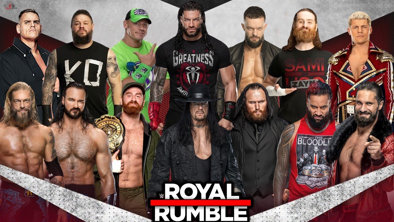 CAN UNDERTAKER WIN THE ROYAL RUMBLE MATCH ??? ! WWE 2K24 30 MAN ROYAL ...