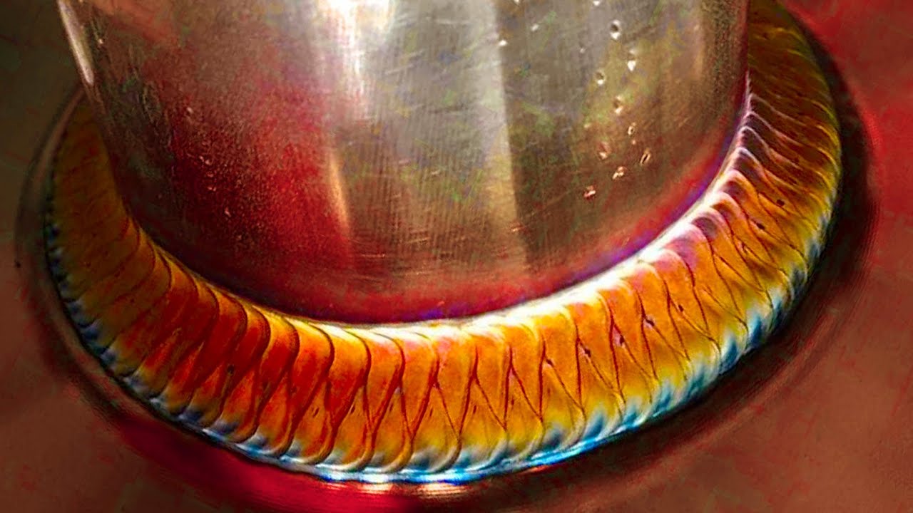 DIY how to make a tig welding | pipe welding | tig root pass | sky ...