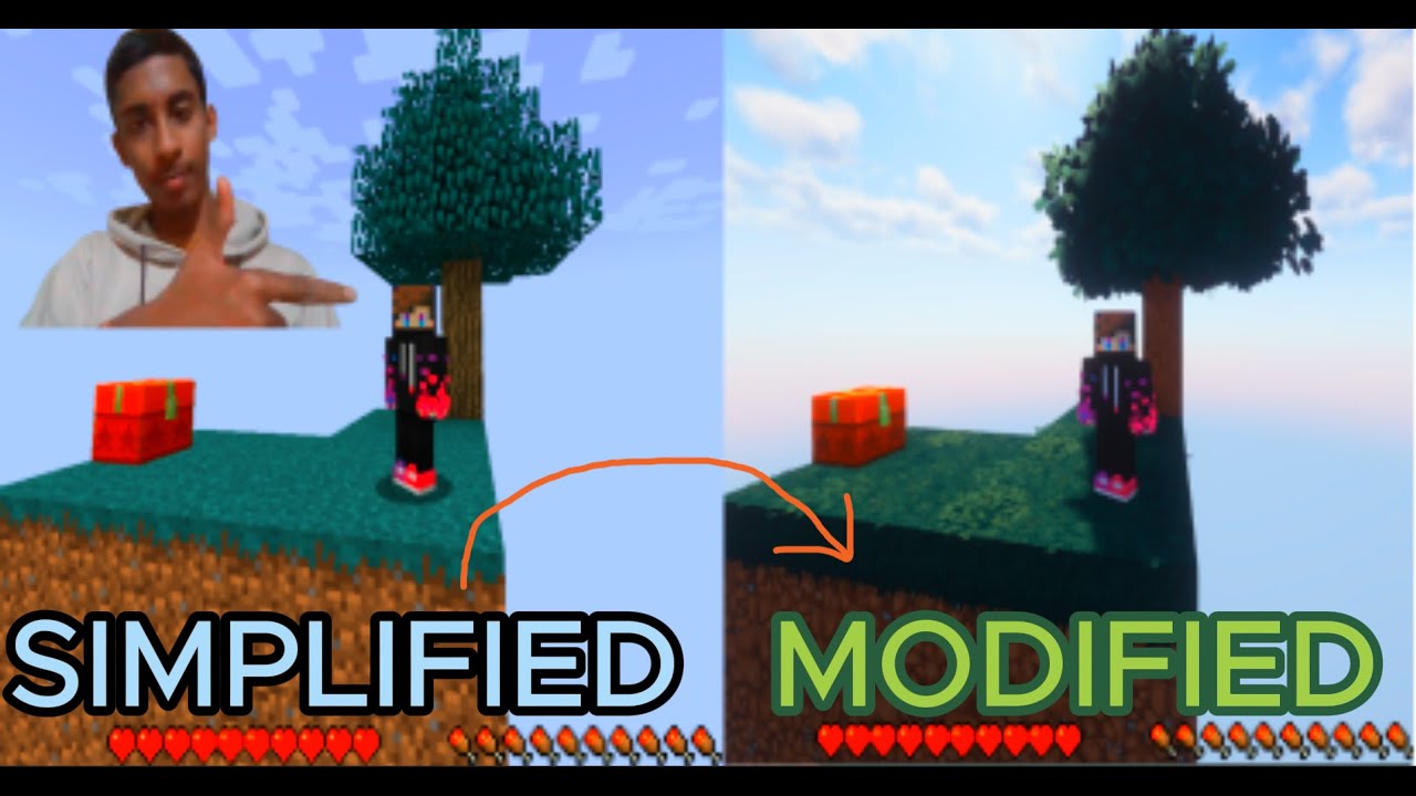 Minecraft SHADERS+GRAPHICS.... But SKYBLOCK gone wrong| Part 01| - YouTube