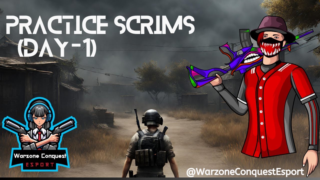 Game on!!Practice Scrims (Day 1) - YouTube