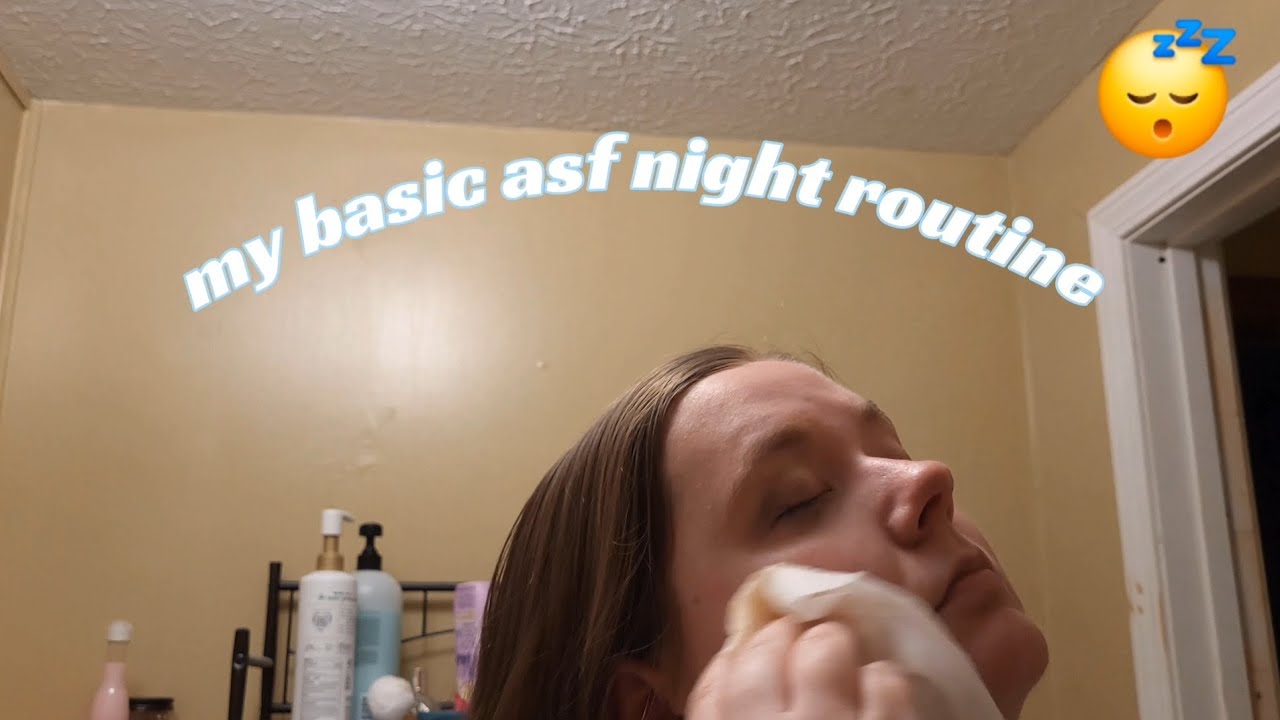 my basic b*tch night routine 😴🌙 - YouTube