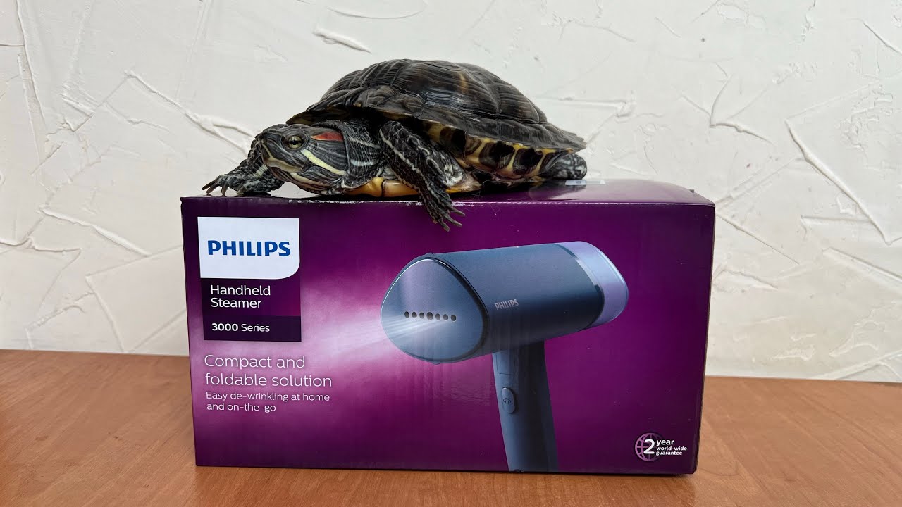 Обзор ручного отпаривателя Philips STH3000/20 steamer unboxing and test ...