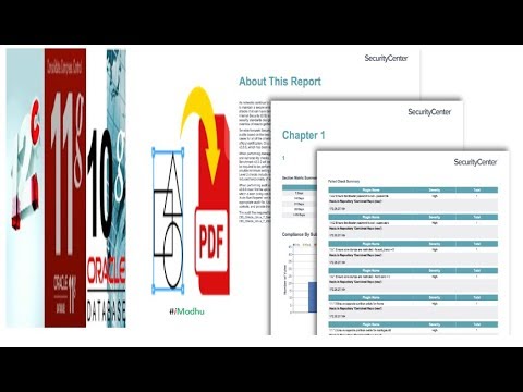 HOW TO GENERATE PDF IN ORACLE DATABASE 10g | 11g | 12c | iModhu - YouTube