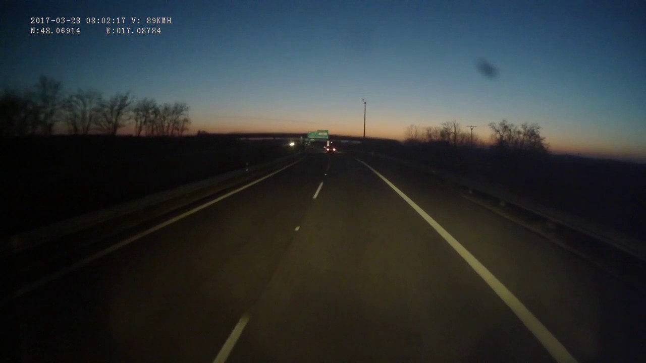 Slovakia. Motorway D4, Jarovce — Bratislava-Jarovce, 2017, 4x - YouTube