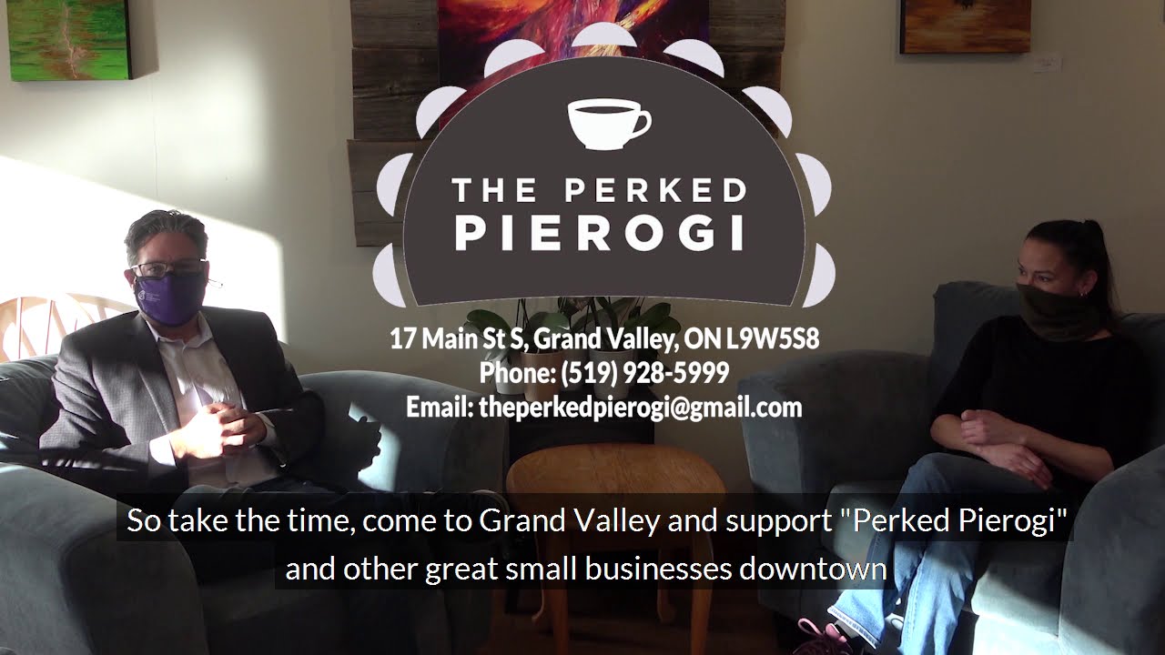 The Perked Pierogi in Grand Valley - Business Spotlight | MP Kyle ...