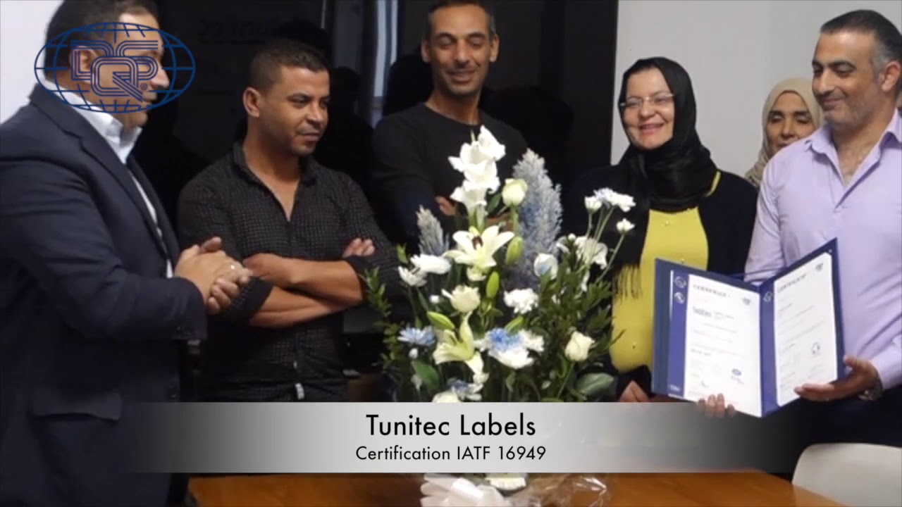 Tunitec Labels : Certification IATF 16949 - YouTube