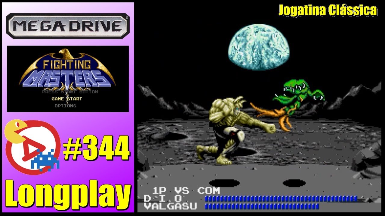 Mega Drive Longplay Fighting Masters - D.I.O - YouTube