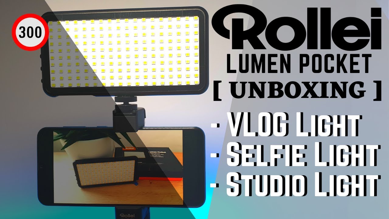 Rollei Lumen Pocket LED Light Unboxing - YouTube