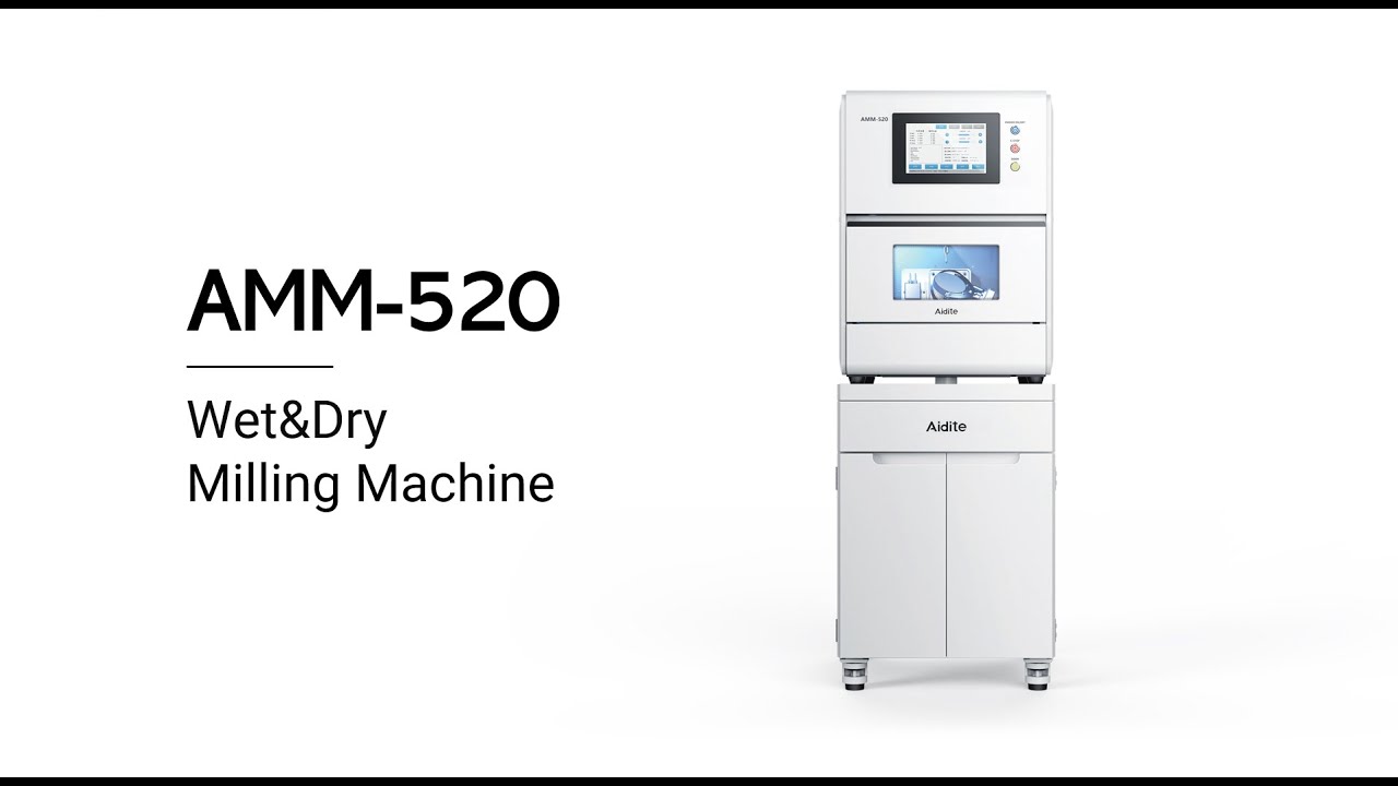 Aidite AMW-520 Dental Milling Machine 2024 - YouTube