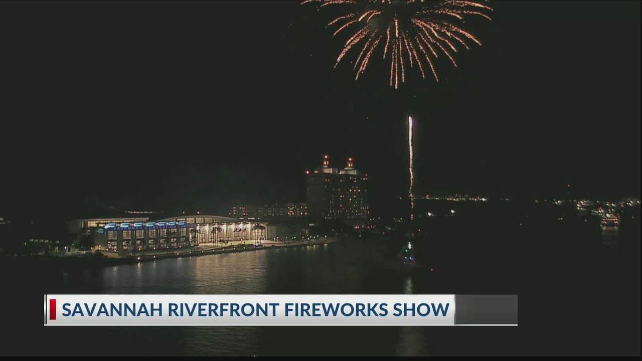 Fireworks Downtown Savannah Georgia's Best 4th Of July Celebrations