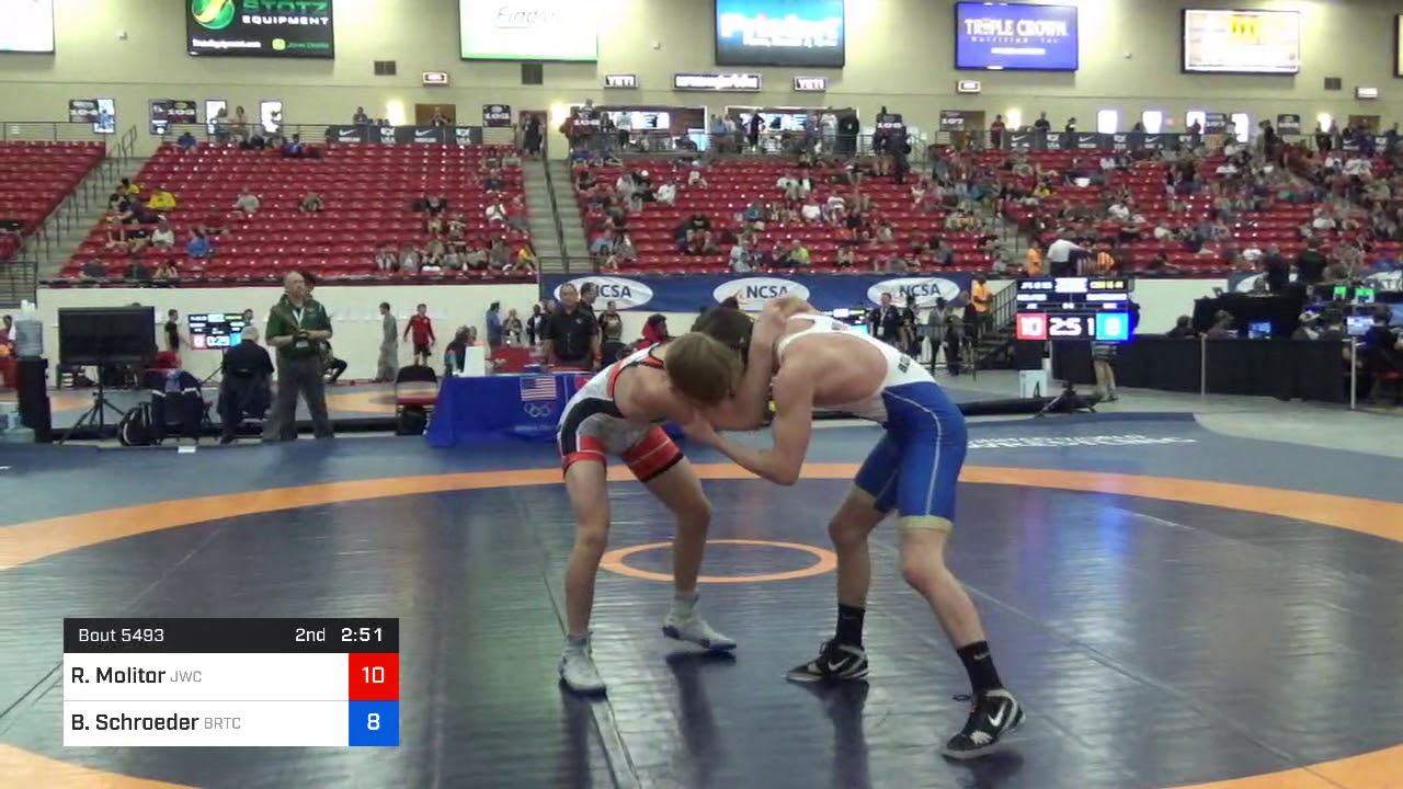 2018 Marine Corps US Open/UWW Junior Freestyle 61 Con 16 #1 - Rylee ...