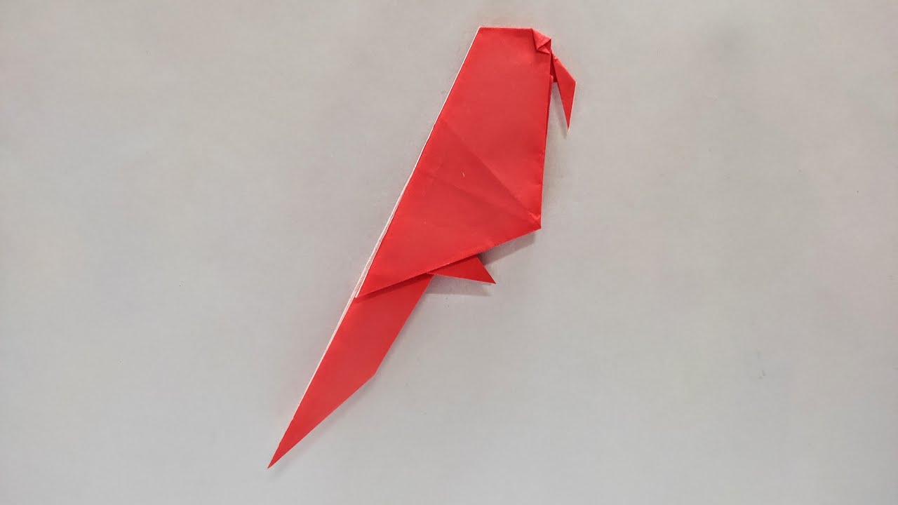 Origami Parakeet Easy | How To Make an Origami Parakeet Easy | Origami ...