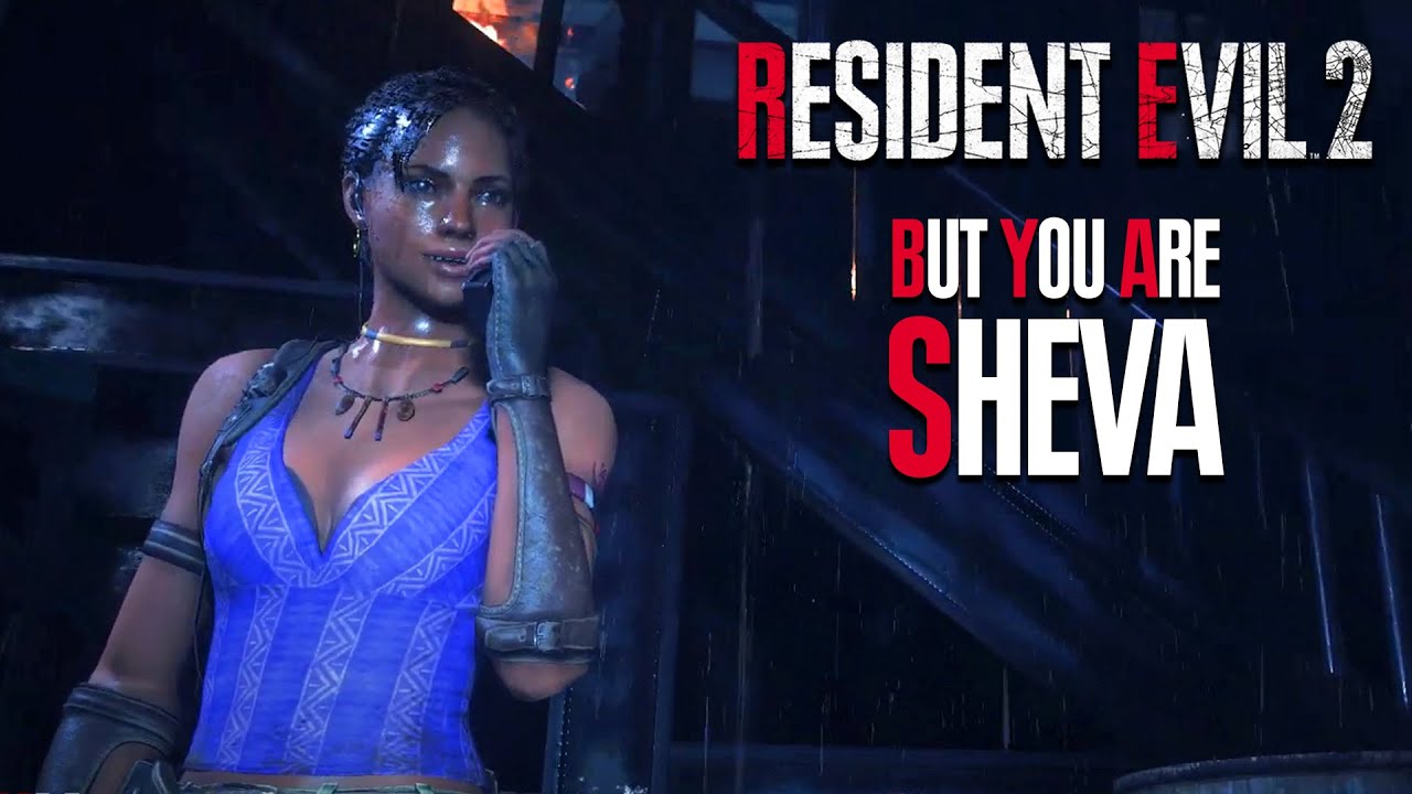 Resident Evil 2 Remake but you are Sheva Alomar - YouTube