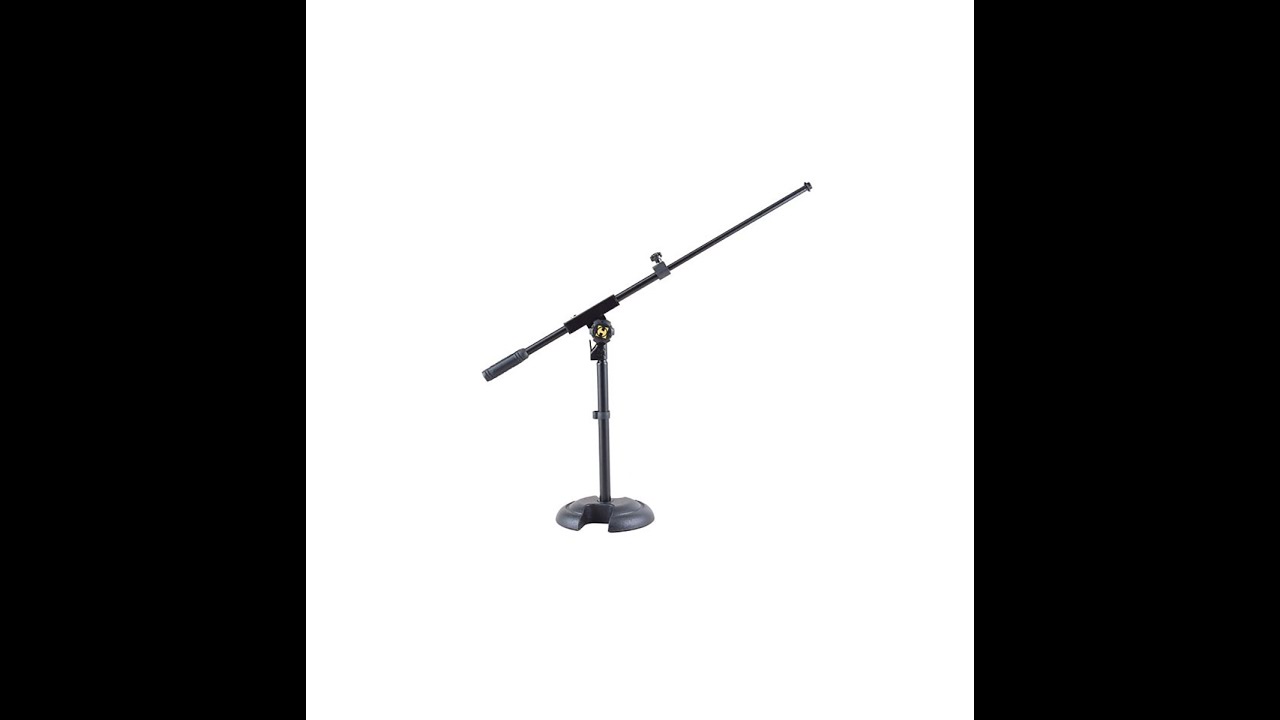 Hercules ms120b Atril Microfono Mesa Boom Pedestal Stand profesional ...