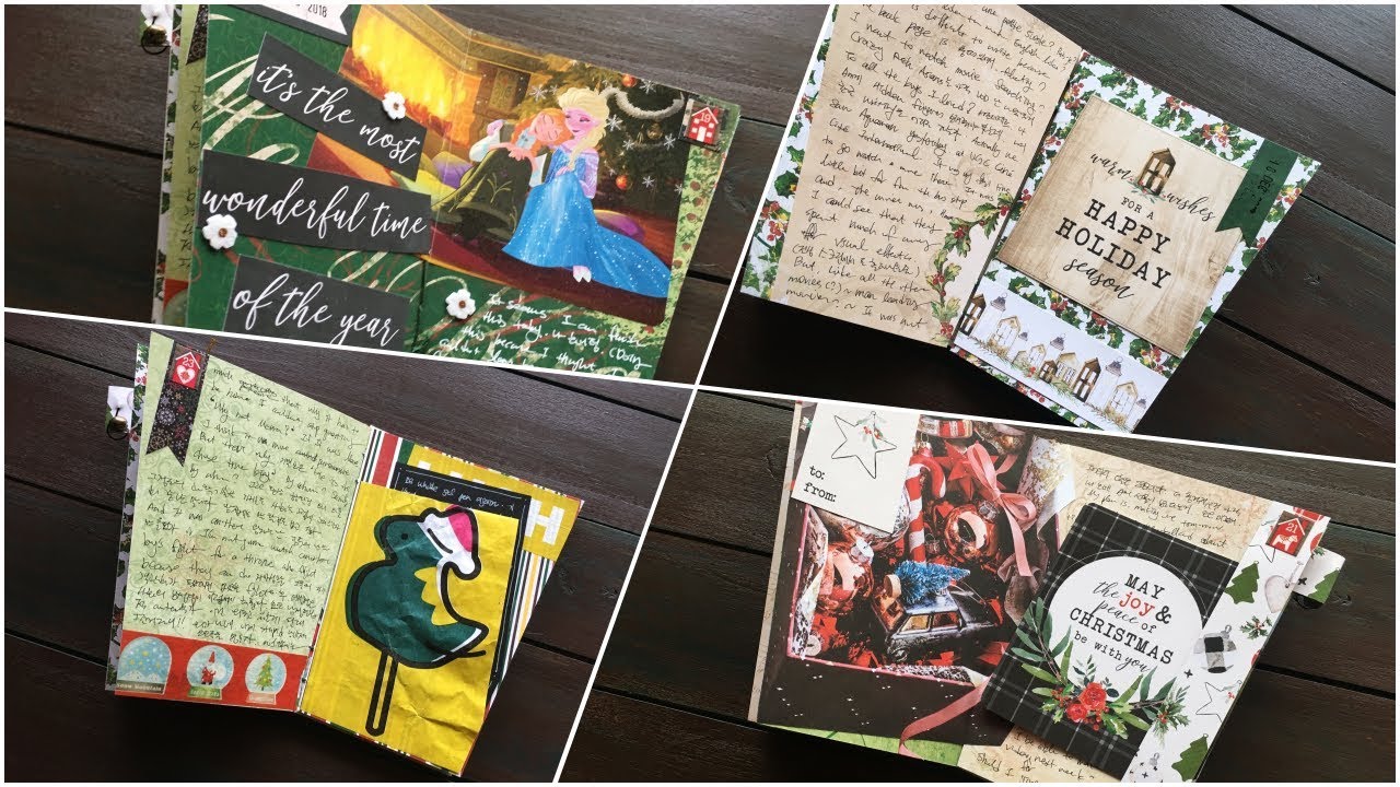 Completed December Notebook Flip Through | December Journaling | How to ...