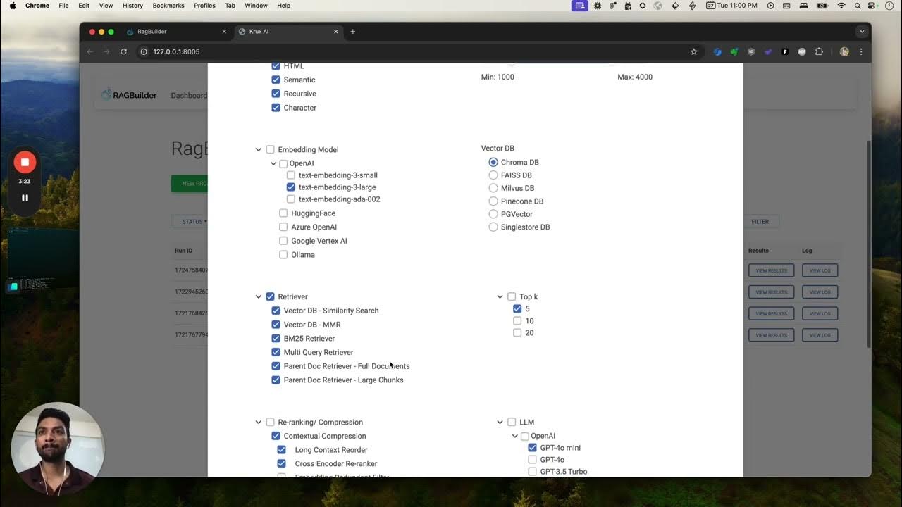 RAGBuilder Demo - YouTube