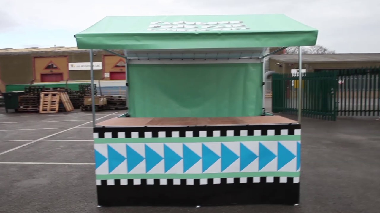 Branded Market Stall for London Fashion Week Fundraiser Promotional ...