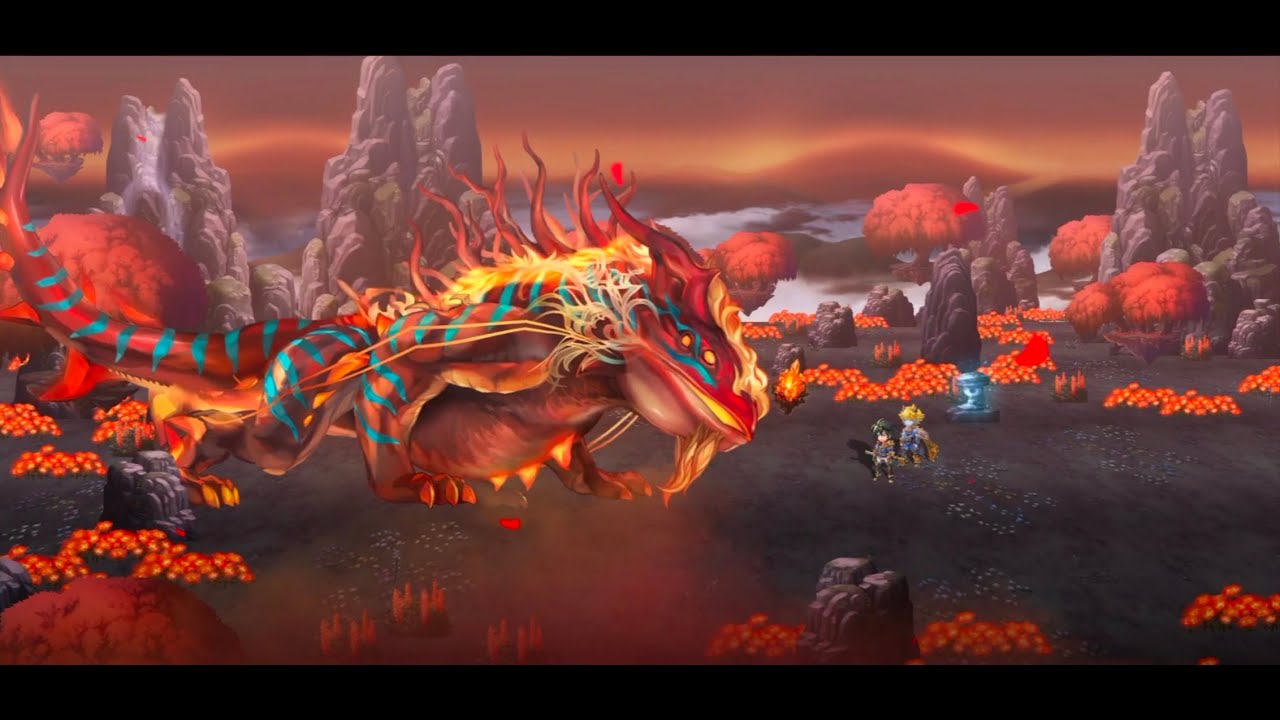 Another Eden - Salamander's Fire Spirit Sword - YouTube